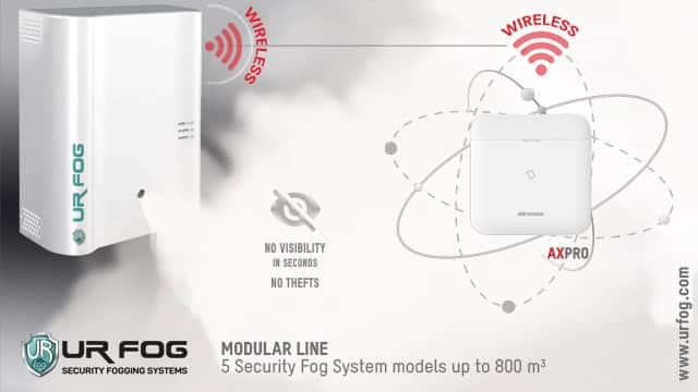 UR Fog Modular Line — bezvadu miglas aizsardzības sistēma izstrādāta ...